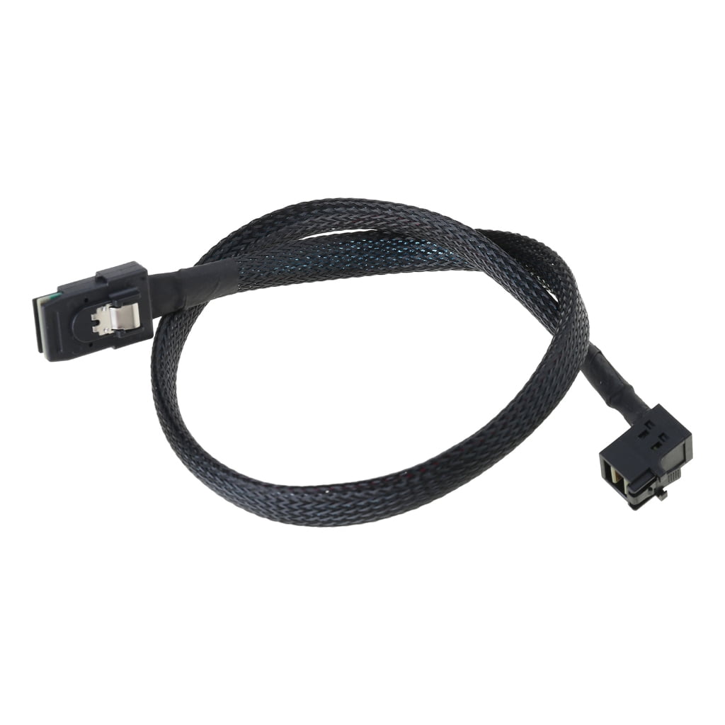 KCAHPAN SFF 8087 to 90 Degree MiniSAS 8643 Internal Coaxials Cable for ...