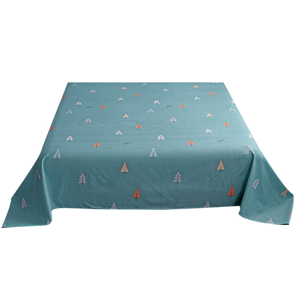 KCAHPAN Single Bed Sheet Colorful Washed Cotton Comfortable Wrinkles ...