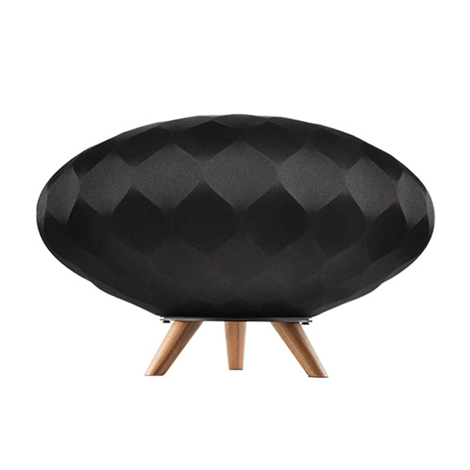 KCAHPAN Speakers Platform Metal Stand with Protective Wood Footing for ...