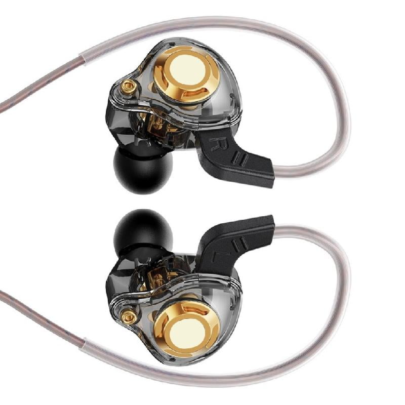 KCAHPAN Studio Quality In Ear Headphones Wire Earbuds Detachable Cord ...
