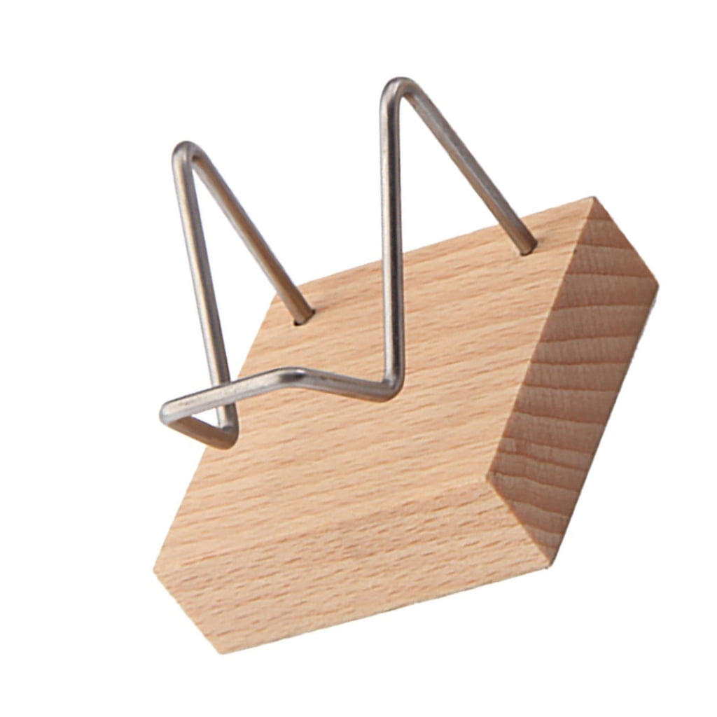 KCAHPAN Sturdy Wooden Display Easel Stylish Wooden Display Stand ...