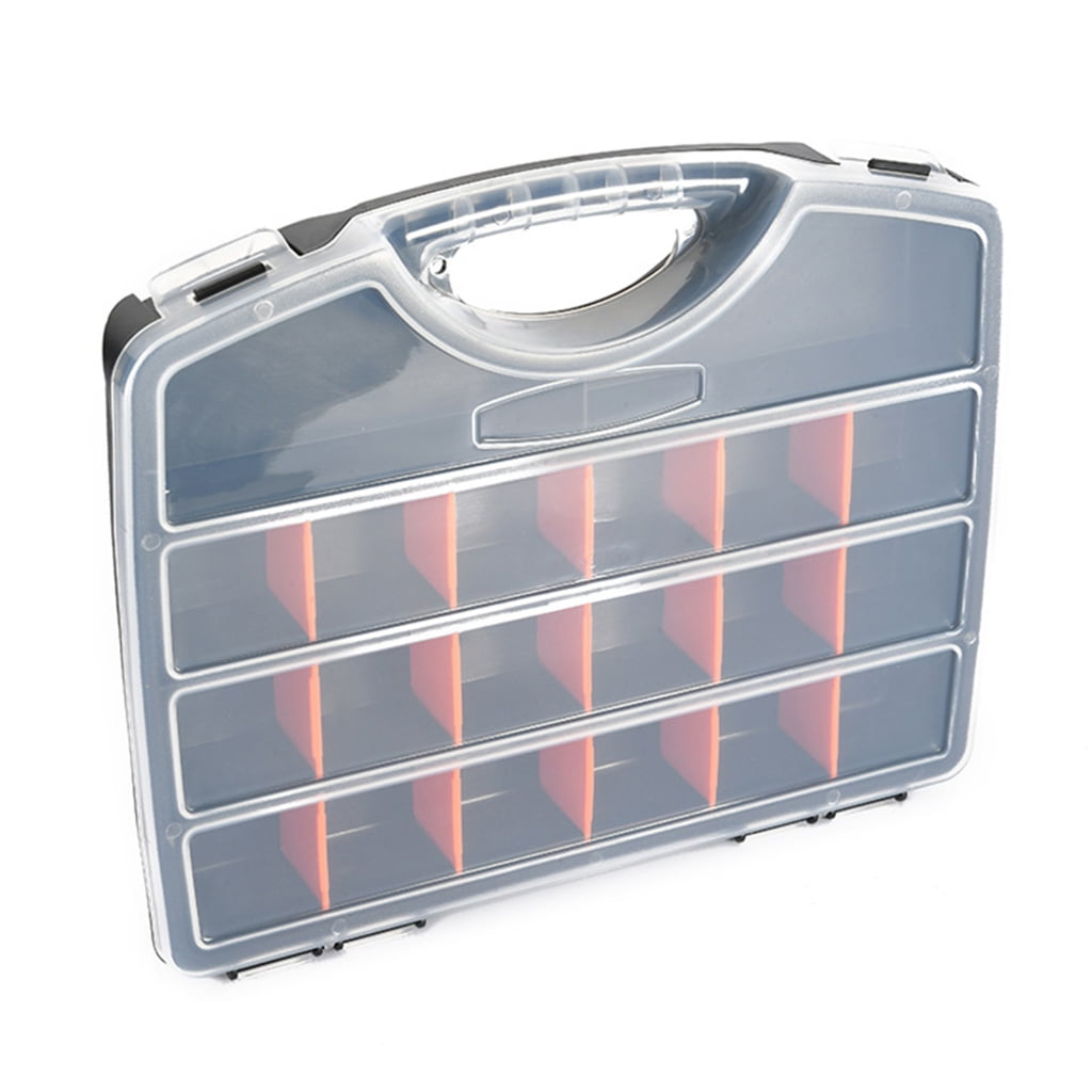 KCAHPAN Tool Box Hardware Storage Organizer Small Part Case Container ...
