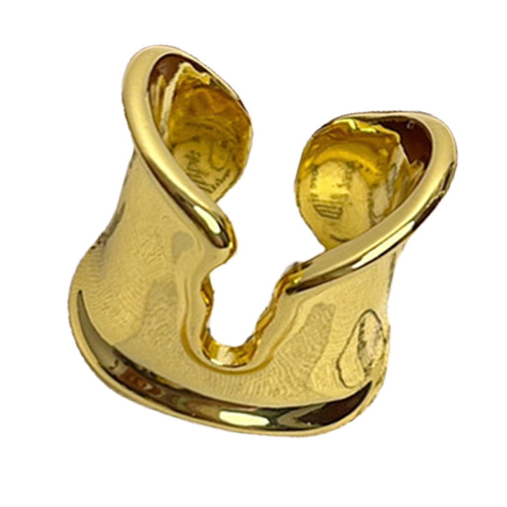 KCAHPAN Unique Metal Rings with Adjustable Open Designs Party Wear ...