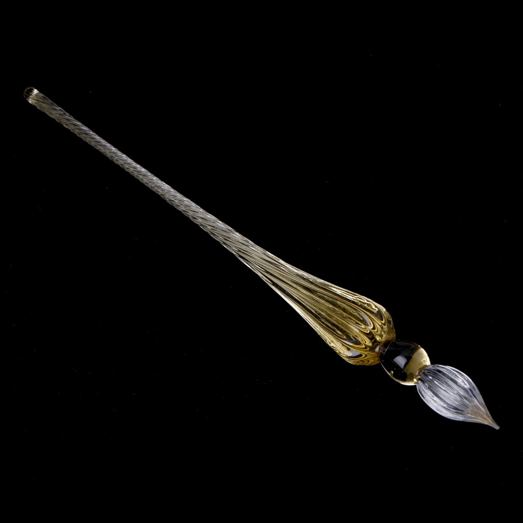 KCAHPAN Vintage Glass Dip Dipping Pen Signature Filling Ink Fountain ...