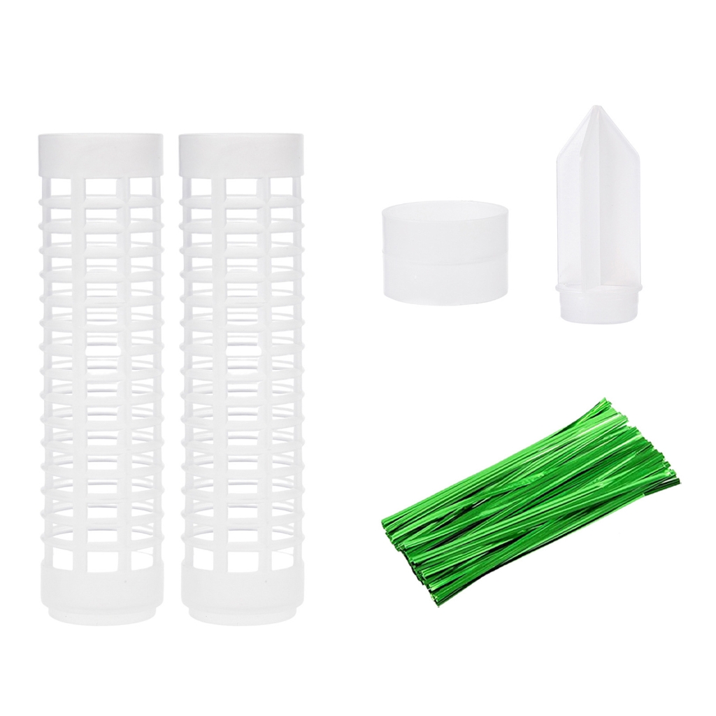 KCAHPAN Watering Moss Rod Stackable Plant Stand Plant Climbing Column ...