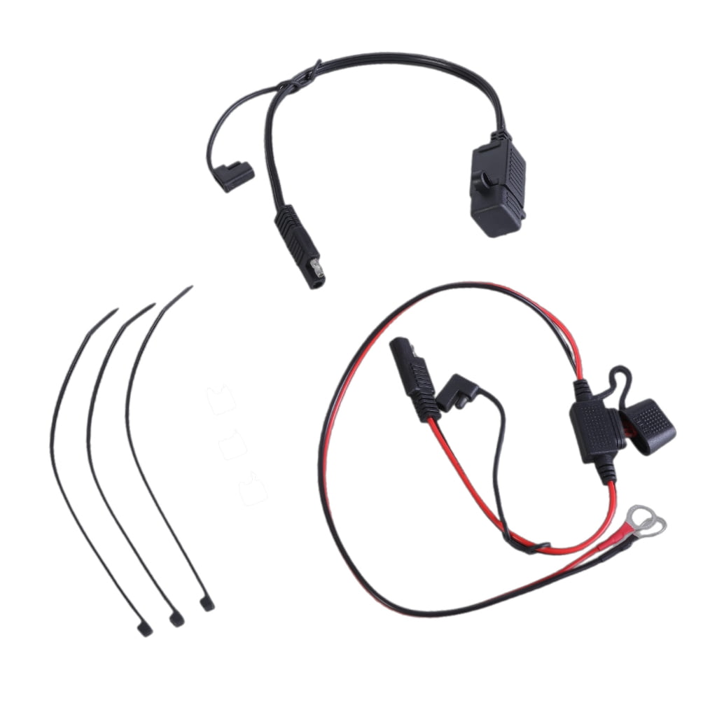 KCAHPAN Weatherproof USB Charging Kit 2.1Amp SAE to USB for Motorcycles ...