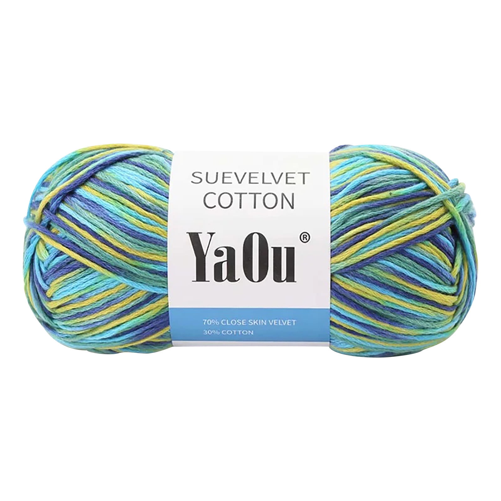 KCEHTA Cotton Crochet Yarn, Wool Yarn Chunky Yarn Acrylic Yarn ...