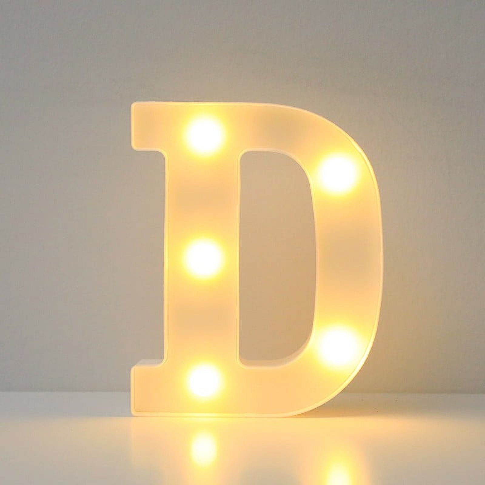KCEHTA LED Marquee Letter Lights Sign, 26 Alphabet Light Up Letters ...