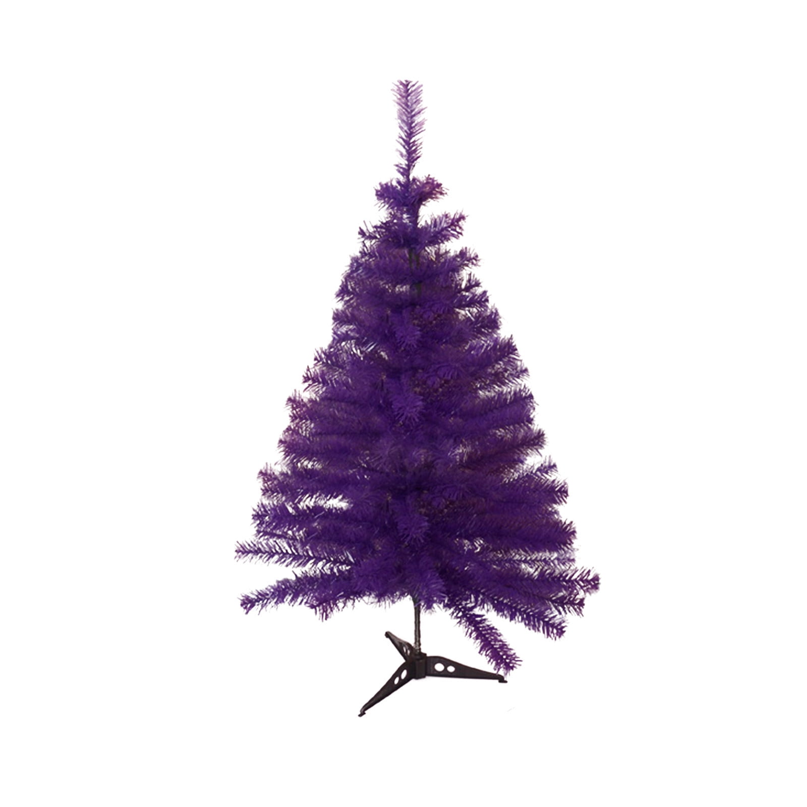 KCEHTA Small Purple Christmas Tree 20 Inch Tabletop Artificial Mini ...