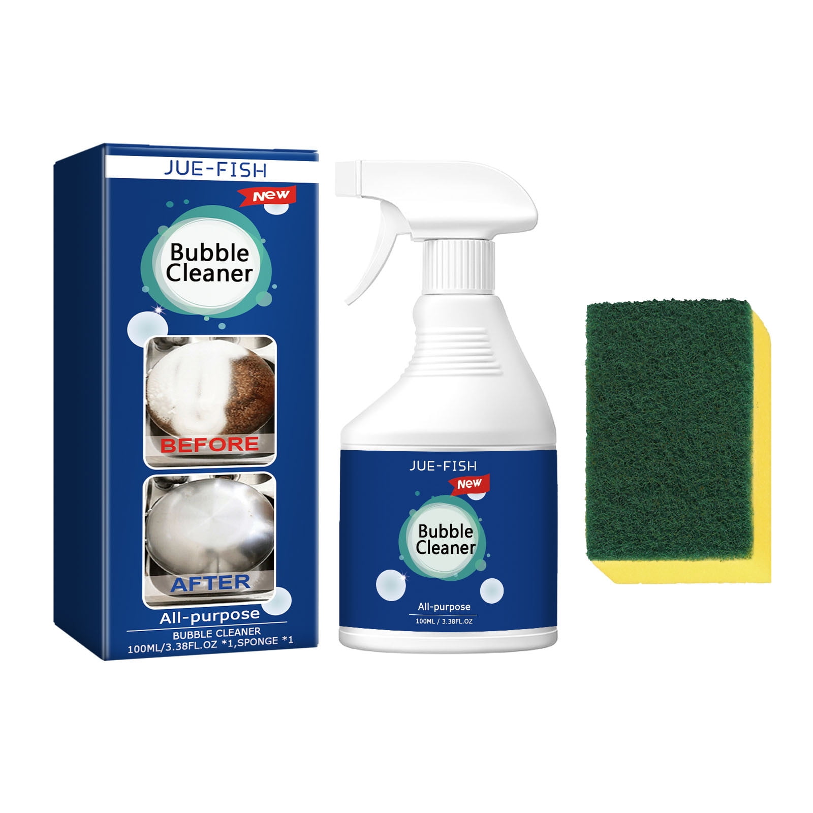 KCGYNP All-Purpose Cleaner Clearance,Foam Spray,Kitchen Degreaser,Ionic ...