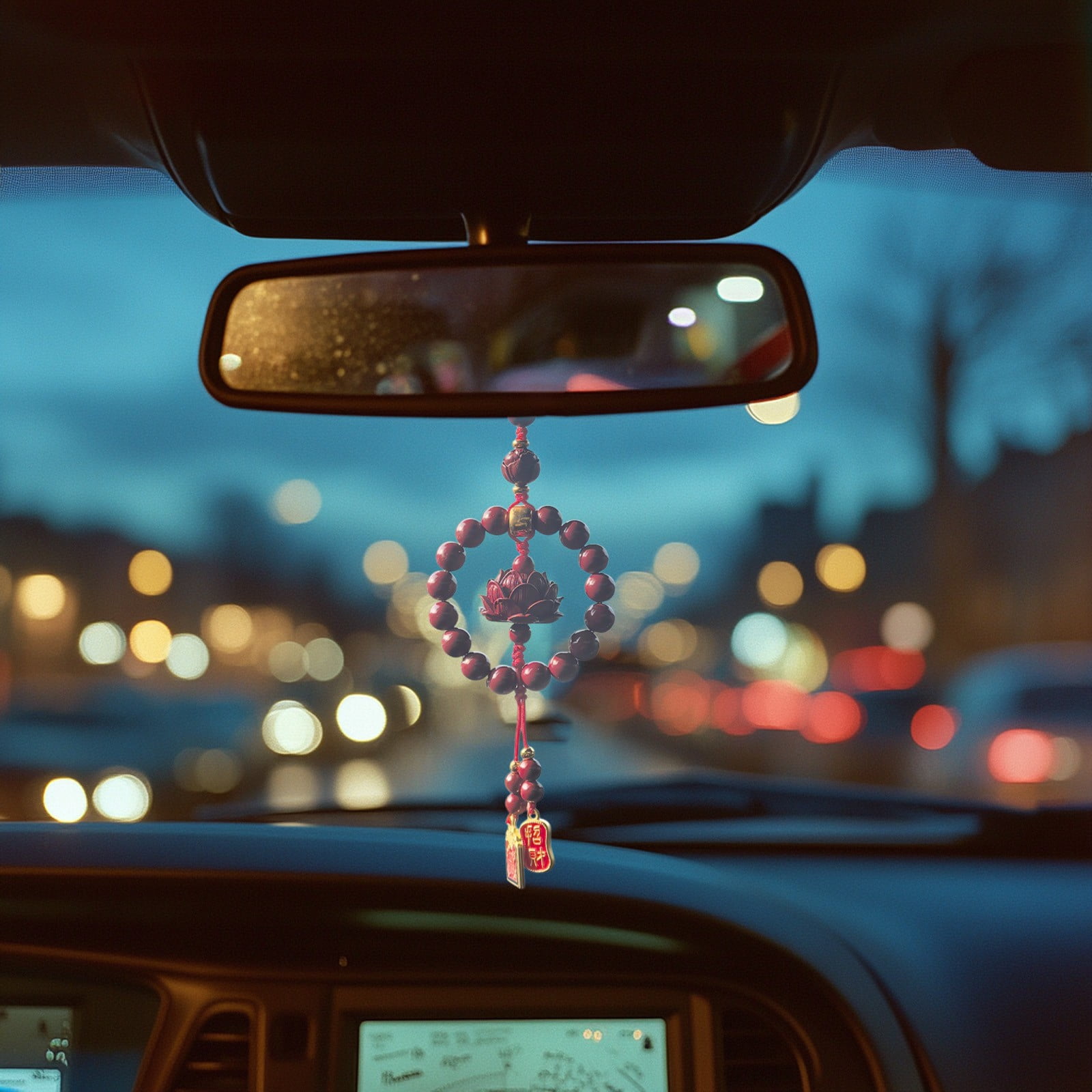 KCGYNP Car Interior Ambience Enhancer,Braided Plastic Charm,1.18 Inch ...