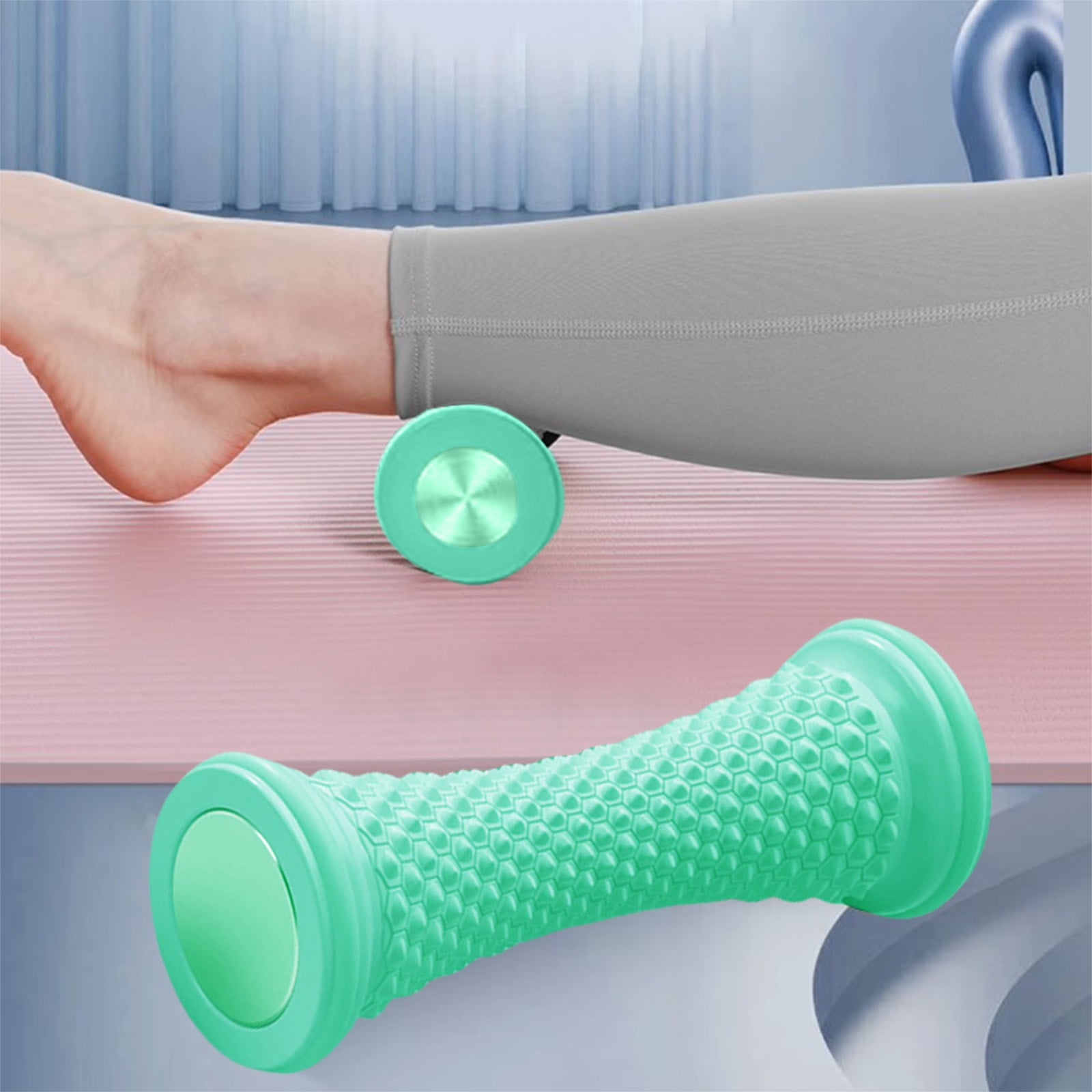 KCGYNP Foot Arch Massage Ball for Flat Feet Improvement,7.09x3.15x3.15 ...