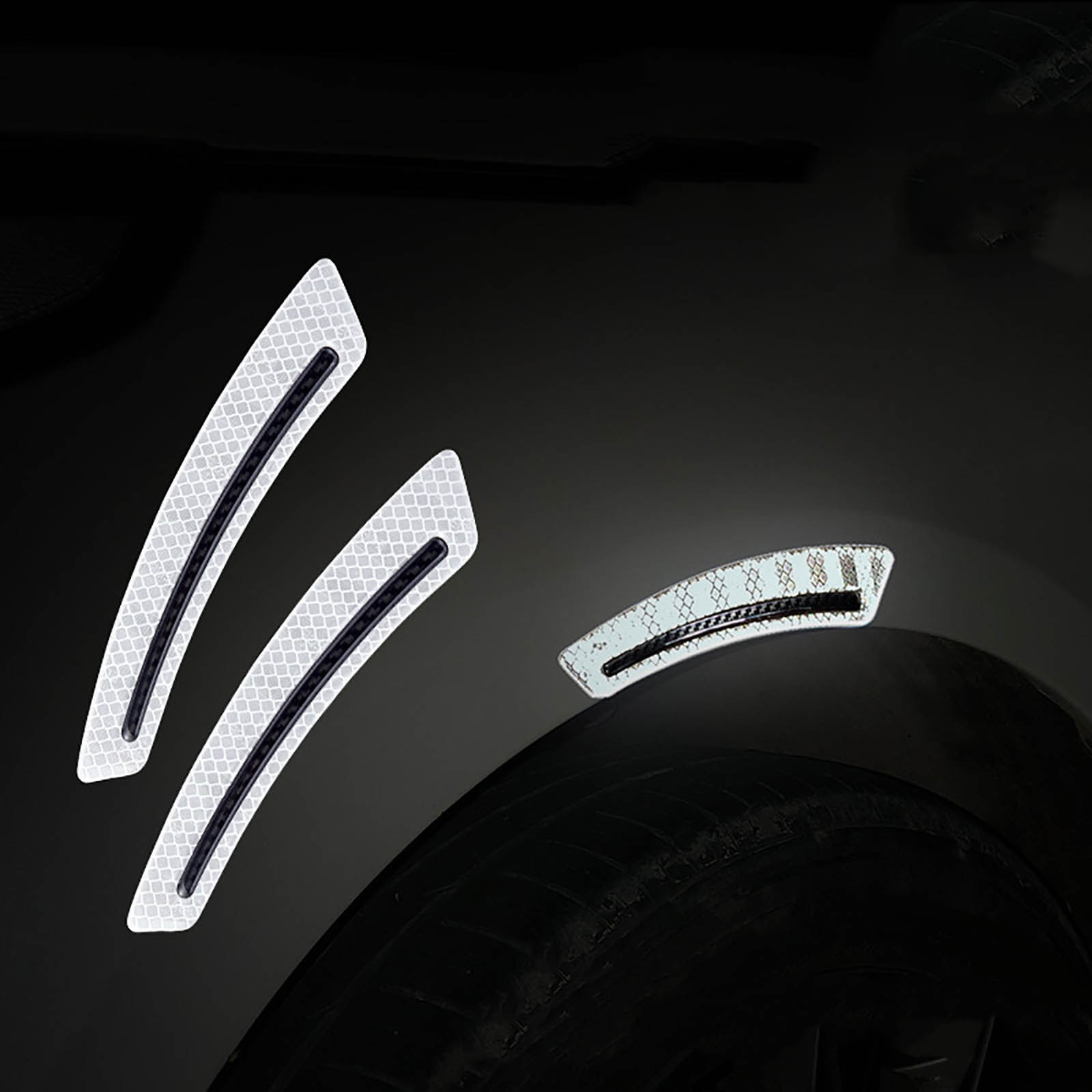 KCGYNP Glow-in-Dark Car Anticollision Strip Clearance,6.3inch ...