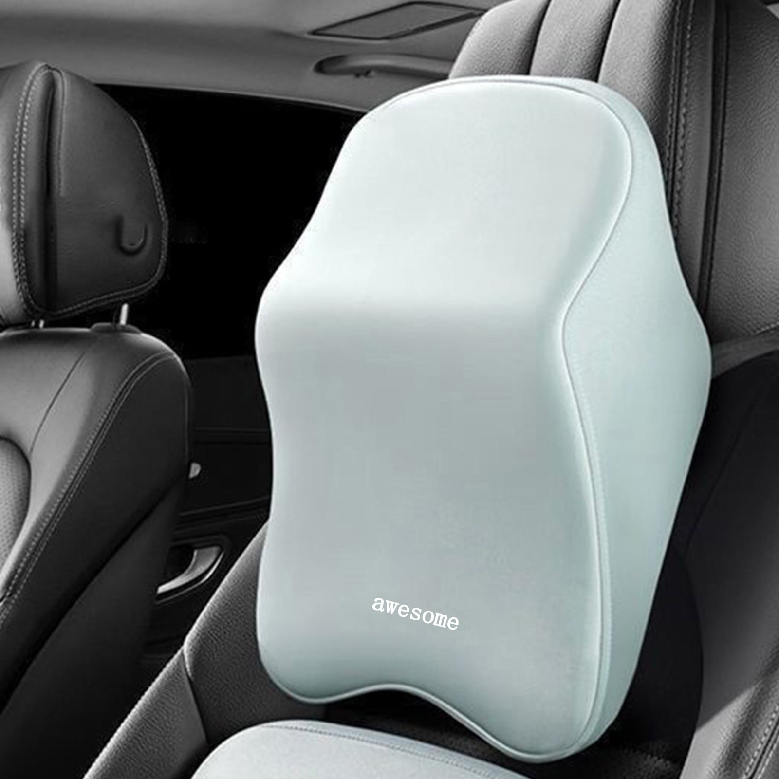 KCGYNP Memory Foam Car Neck Pillow-Ergonomic Headrest for Neck Support ...