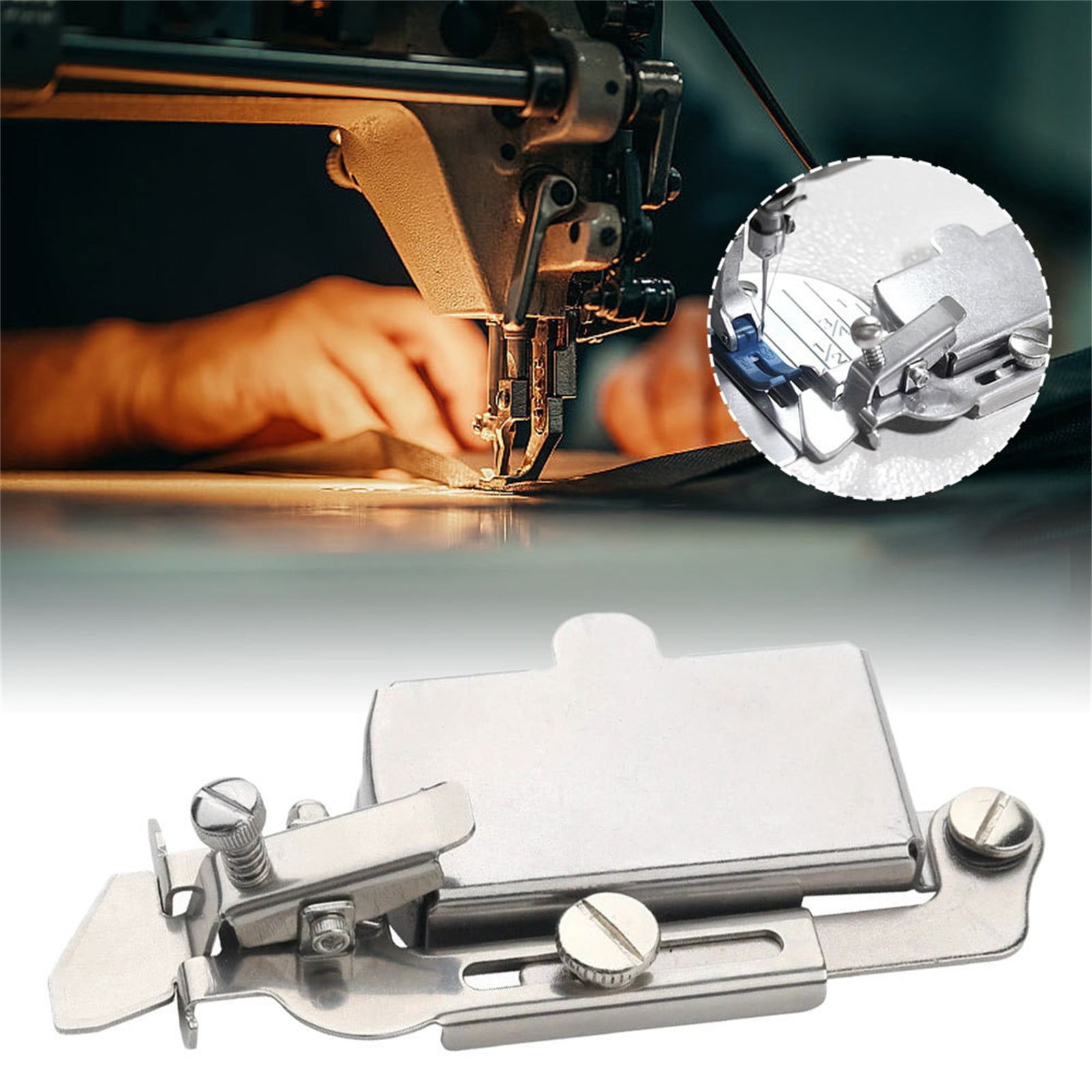 KCGYNP Universal Sewing Machine Attachment-Magnetic Seam Guide Hemmer ...