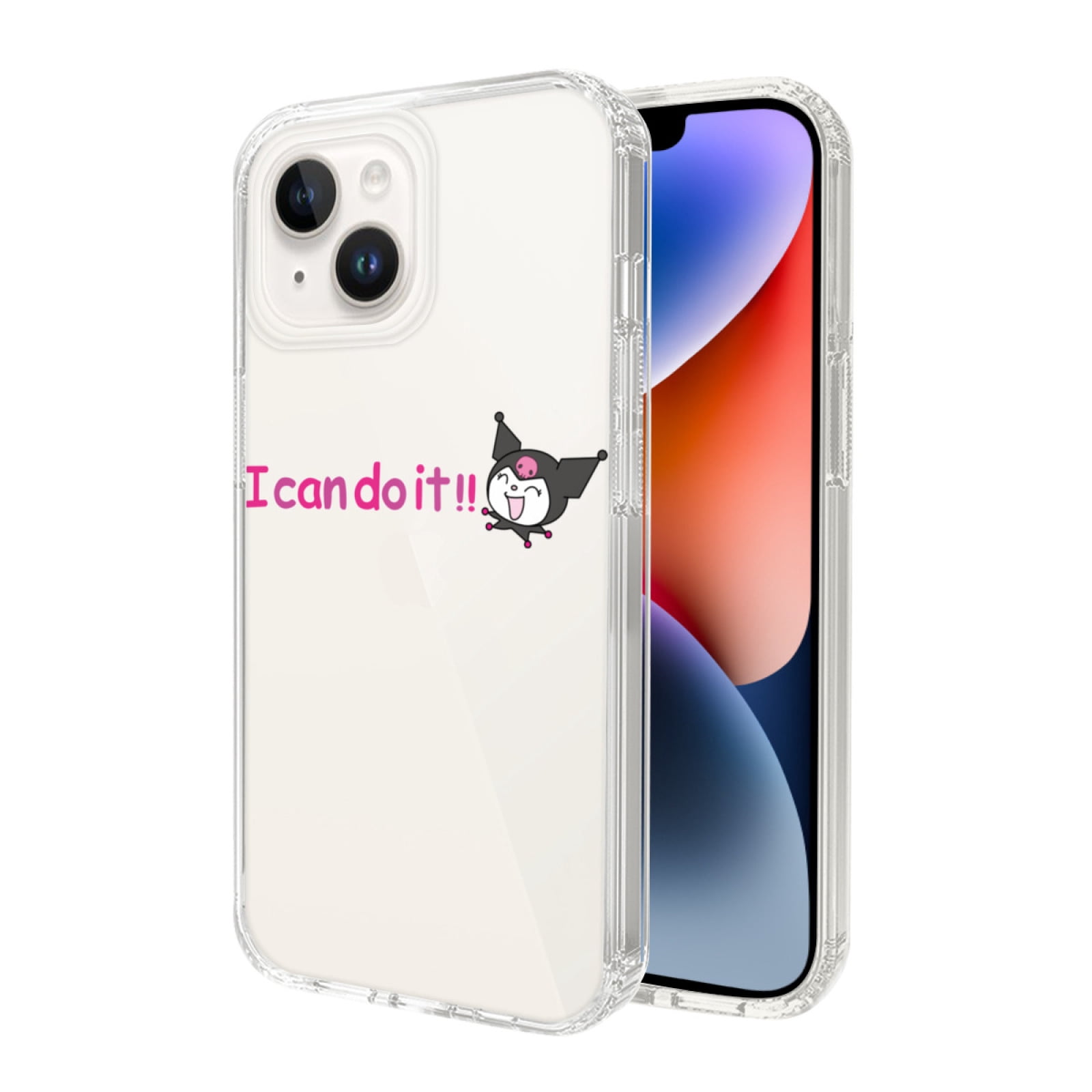 KCKTHDN Cute Kuromi Phone Case for iPhone 13,Clear Phone Case for ...