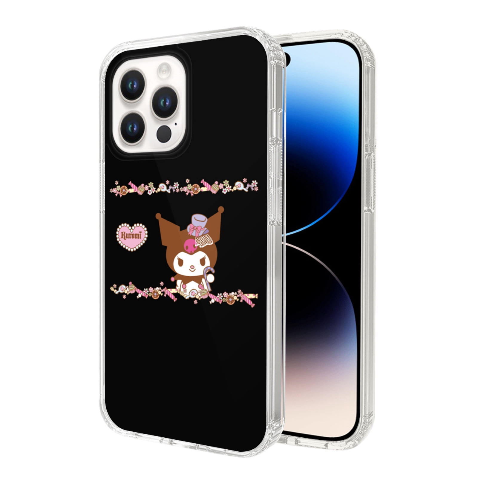 KCKTHDN Cute Kuromi Phone Case for iPhone 13 Pro Max,Clear Phone Case ...