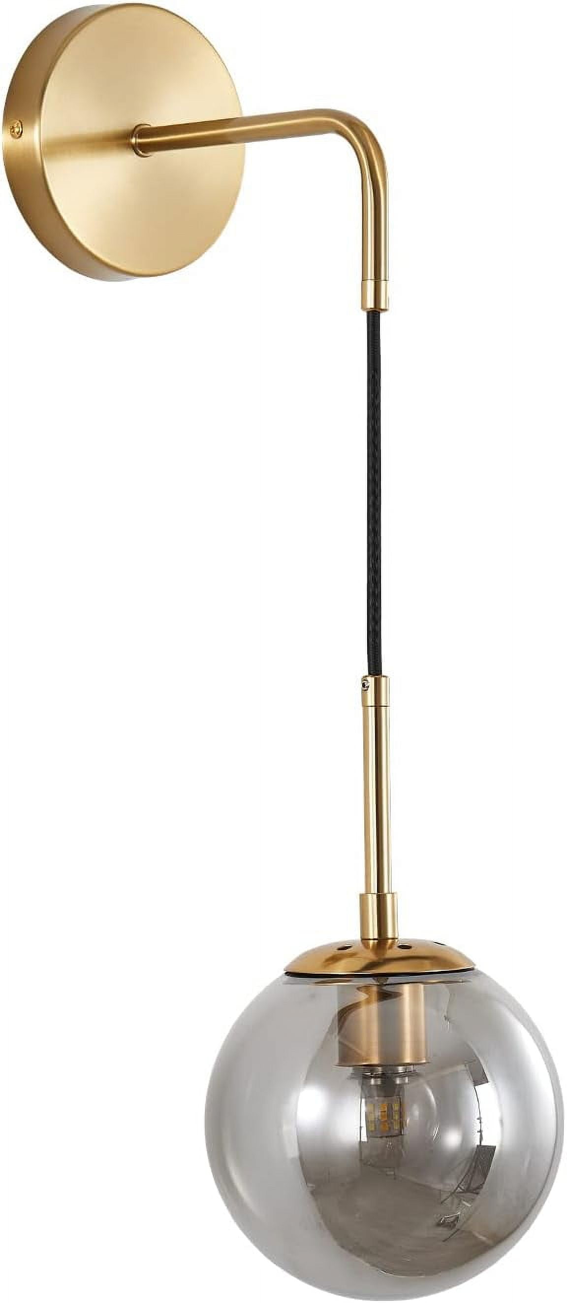 KCO Lighting Mid Century Modern Wall Light Minimalist Adjustable Raw ...