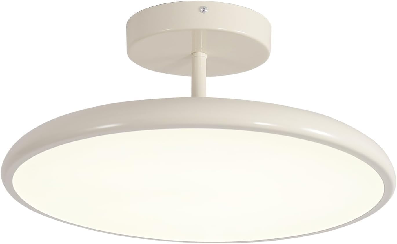 KCO Lighting White Flush Mount Ceiling Light Large LED Ceiling Light ...