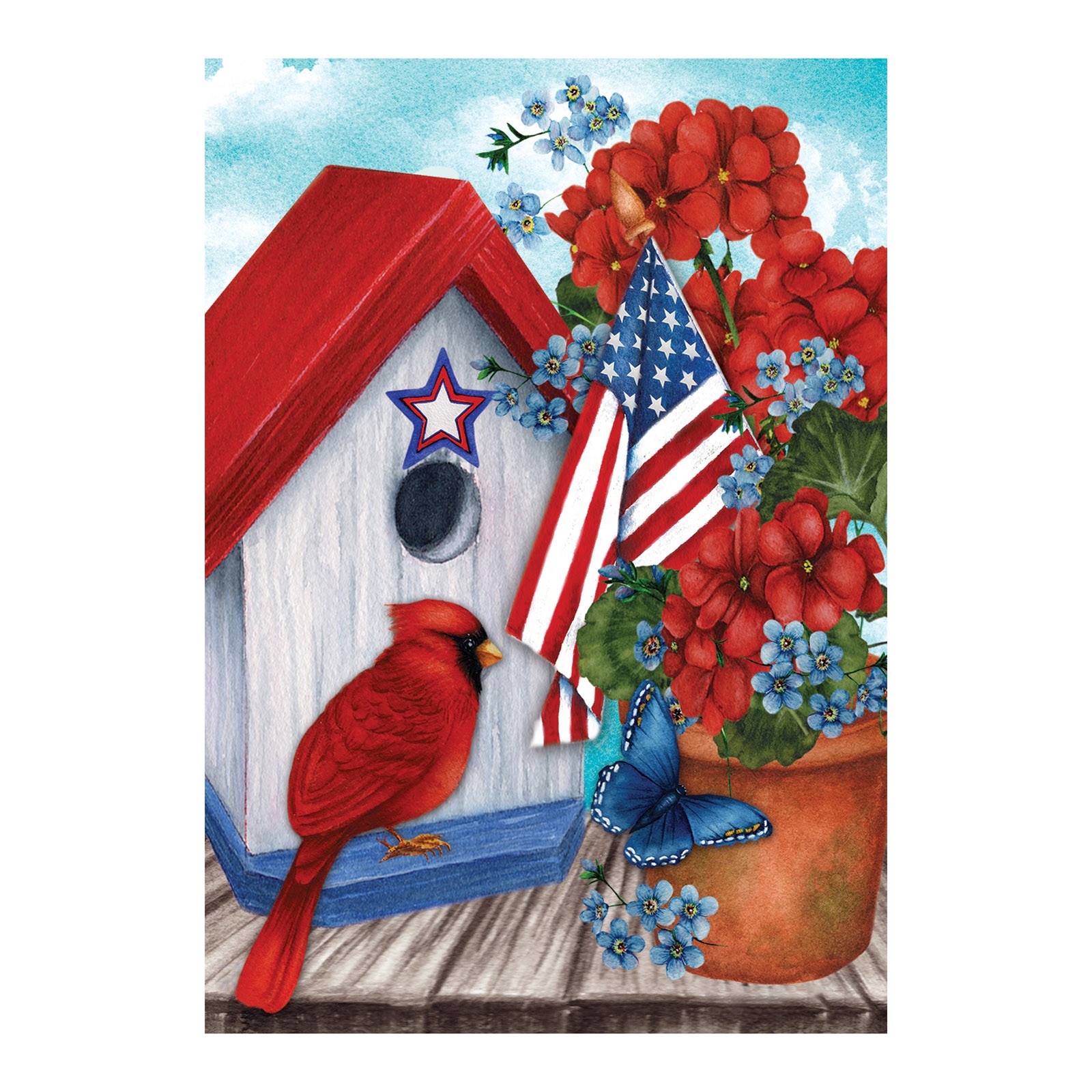 KCRQLQW American Summer Fashion Decoration Flag Courtyard Garden ...