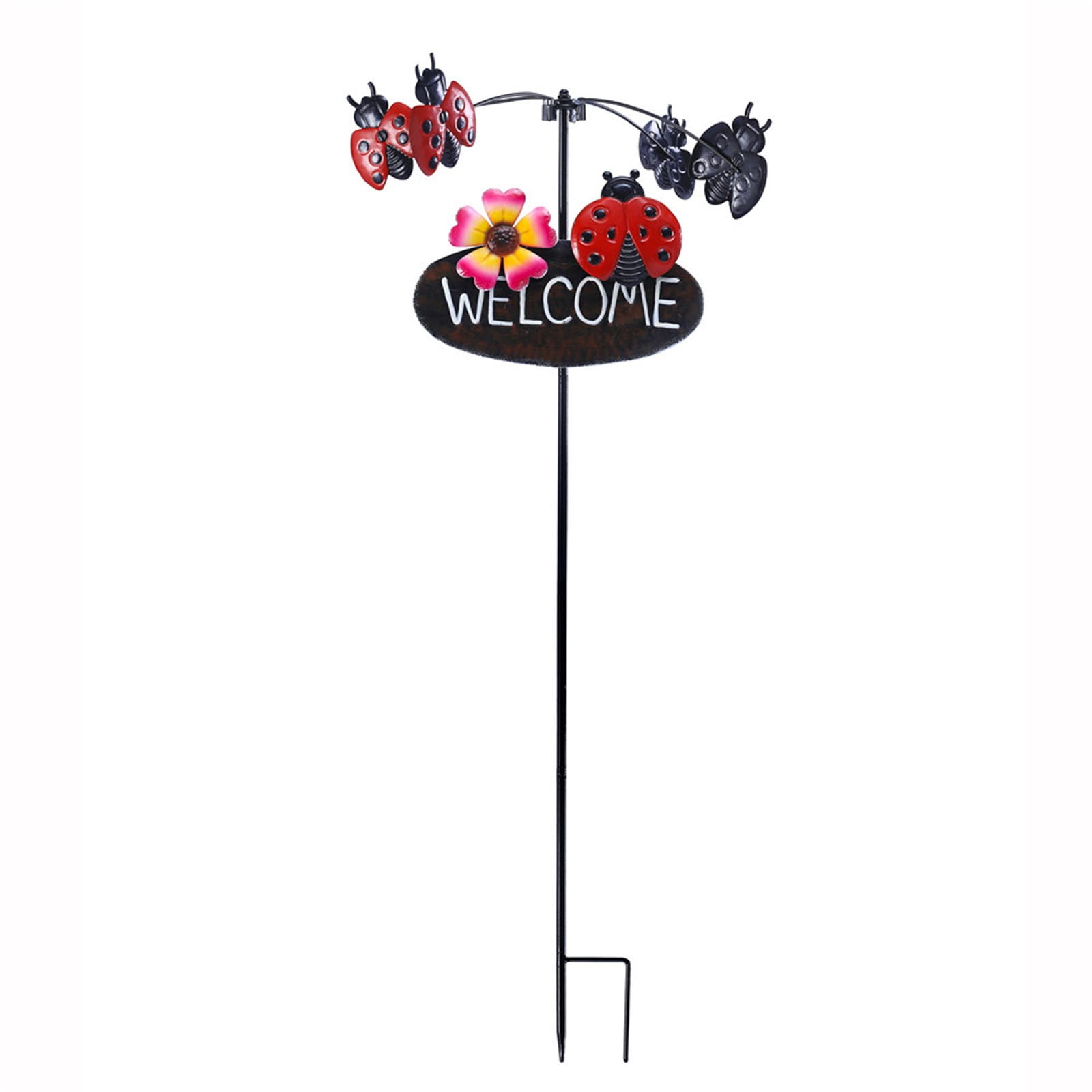 KCRQLQW Creative Welcome Sign Housewarming Gift Ornament Wind Spinners ...