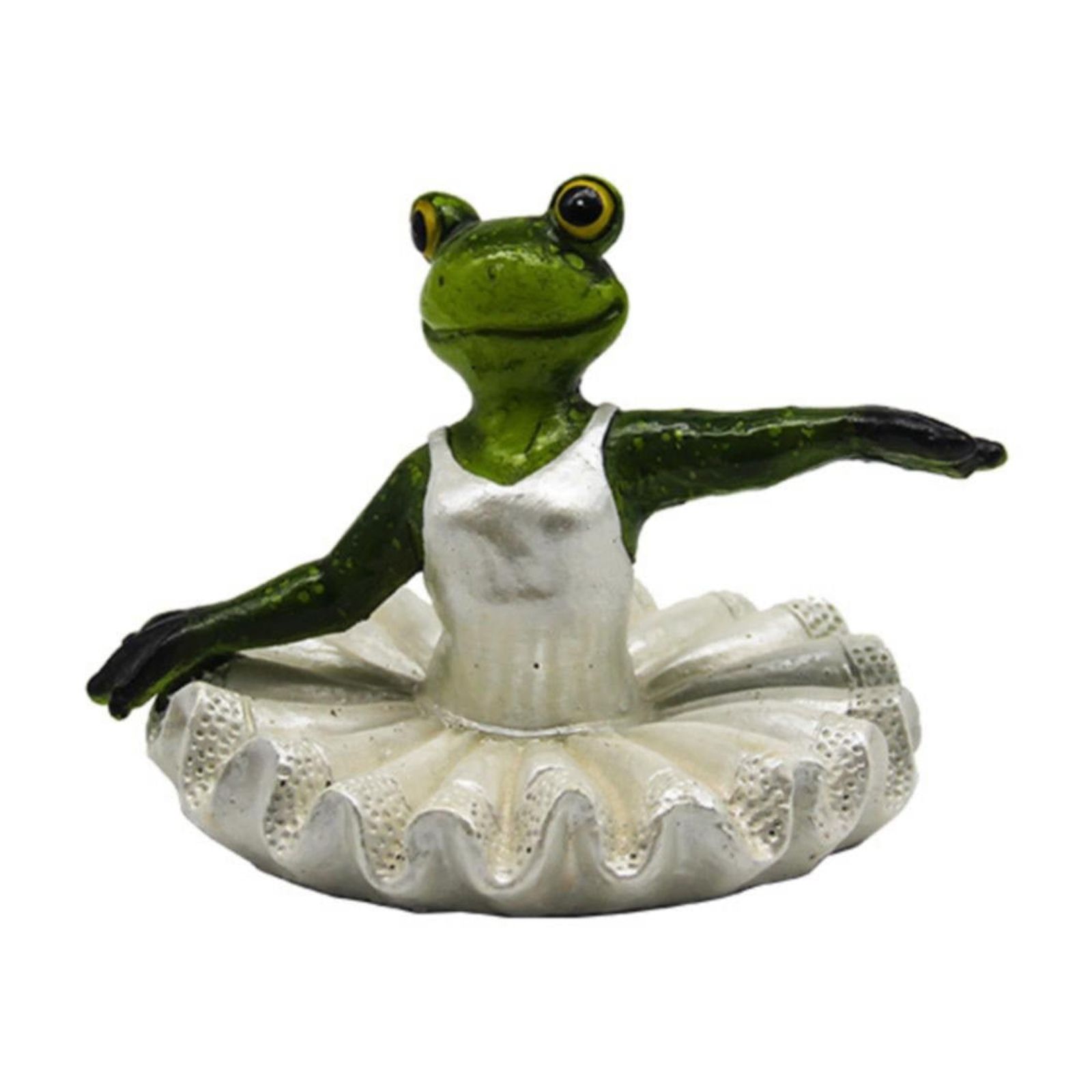 KCRQLQW Frog Garden Statue Frogs Figurines Water Floating Pond ...