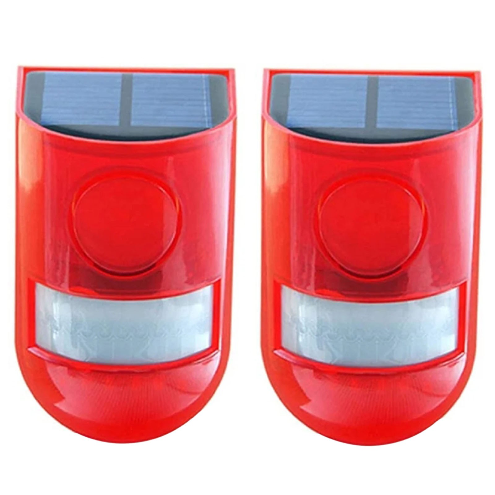 KCRQLQW Powered Sound Alarm Strobe Light IP65 Light With Motion Sensor ...