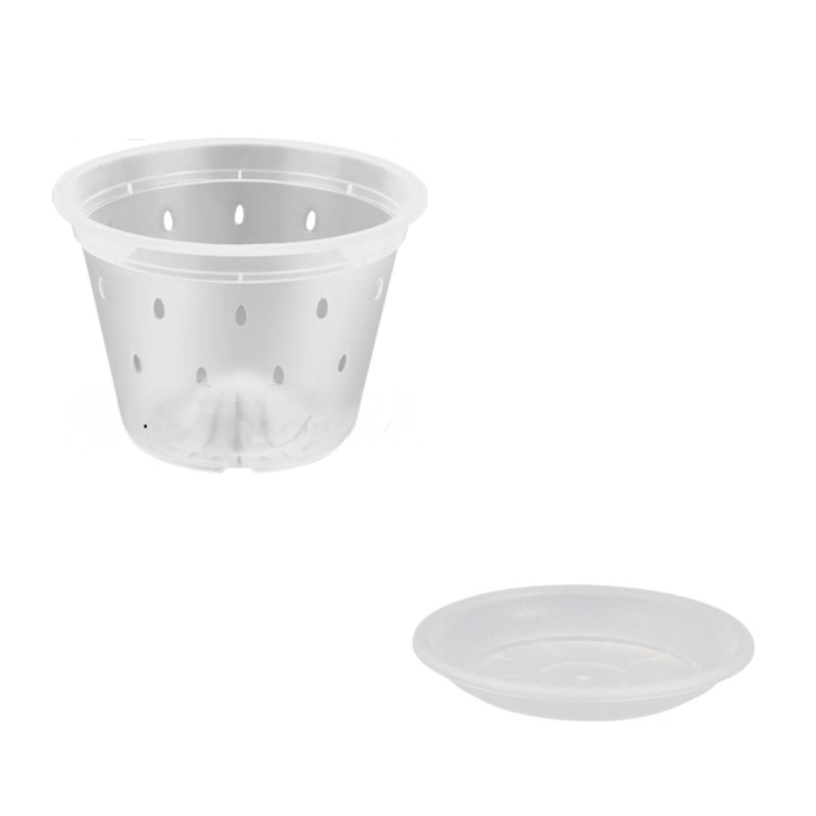 KCRQLQW Simple Transparent Breathable Plastic Hard Plant Cup Of Orchid ...