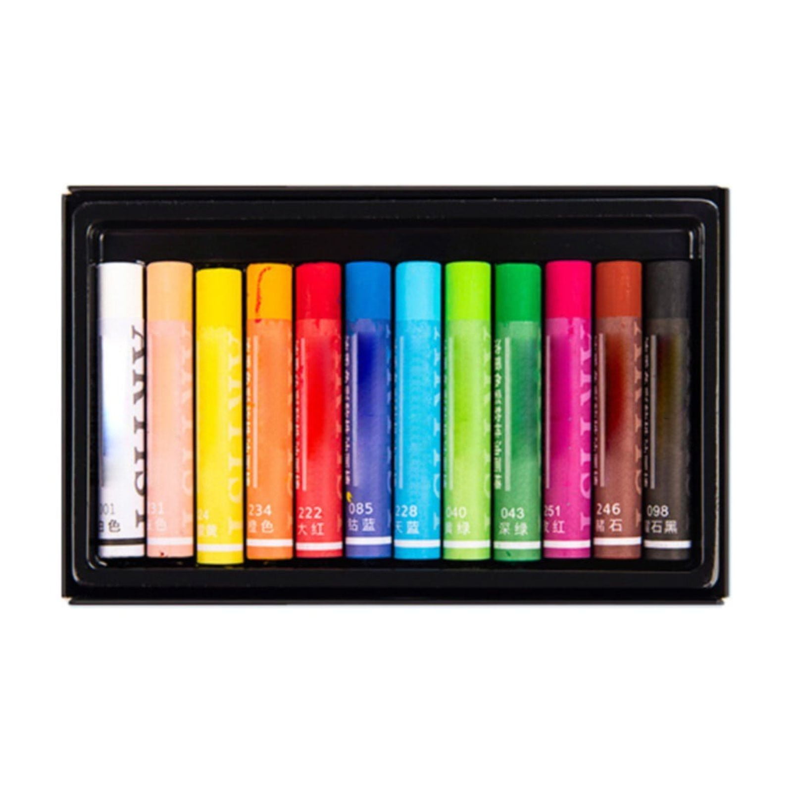 KCRQLQW Soft Oil Pastels Set Drawing Art Kit Oil Pastels for Kids and ...