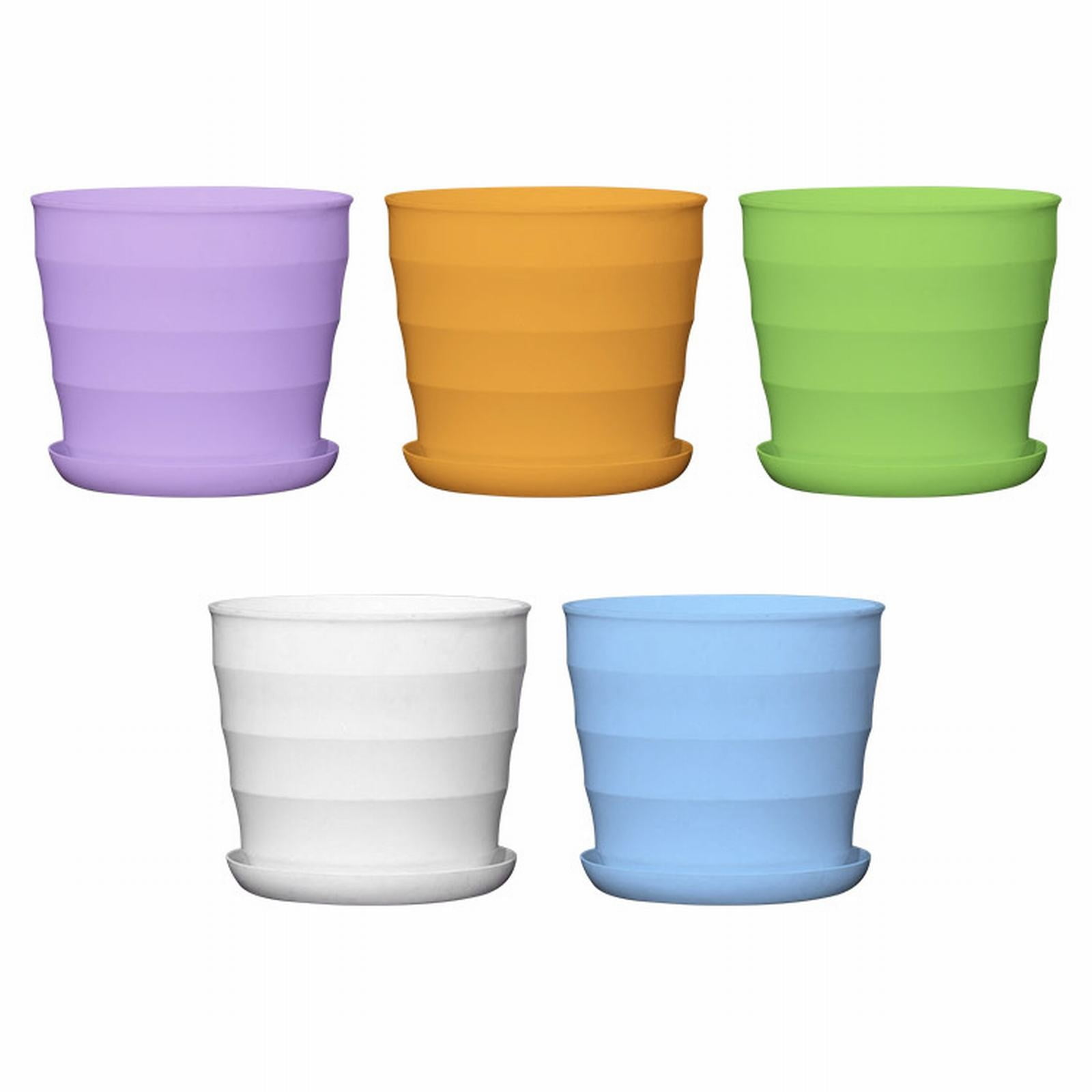 KCRQLQW Thread Flowerpots Color Flowerpots Plastic Grain Porcelain ...
