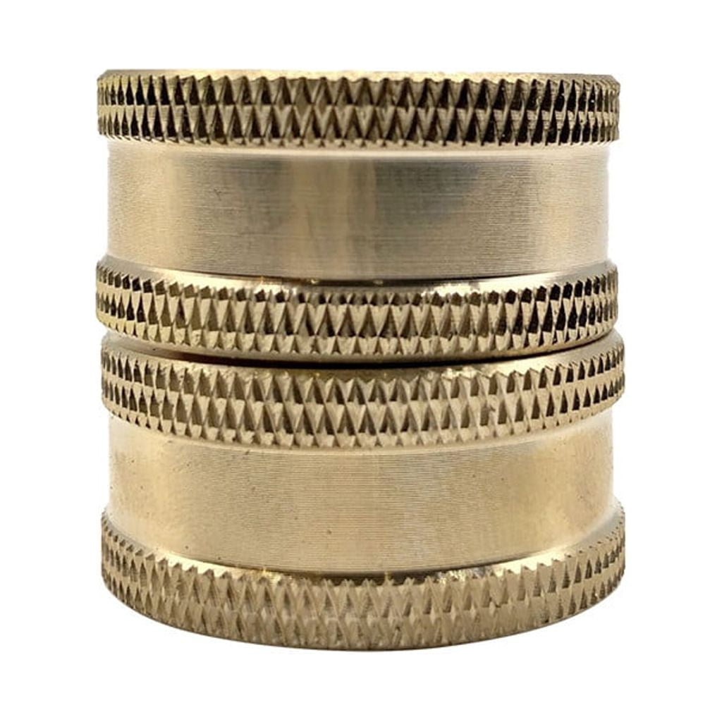 KCRQLQW Two-way Thread Connector Garden 3/4 Connector Hose Brass ...