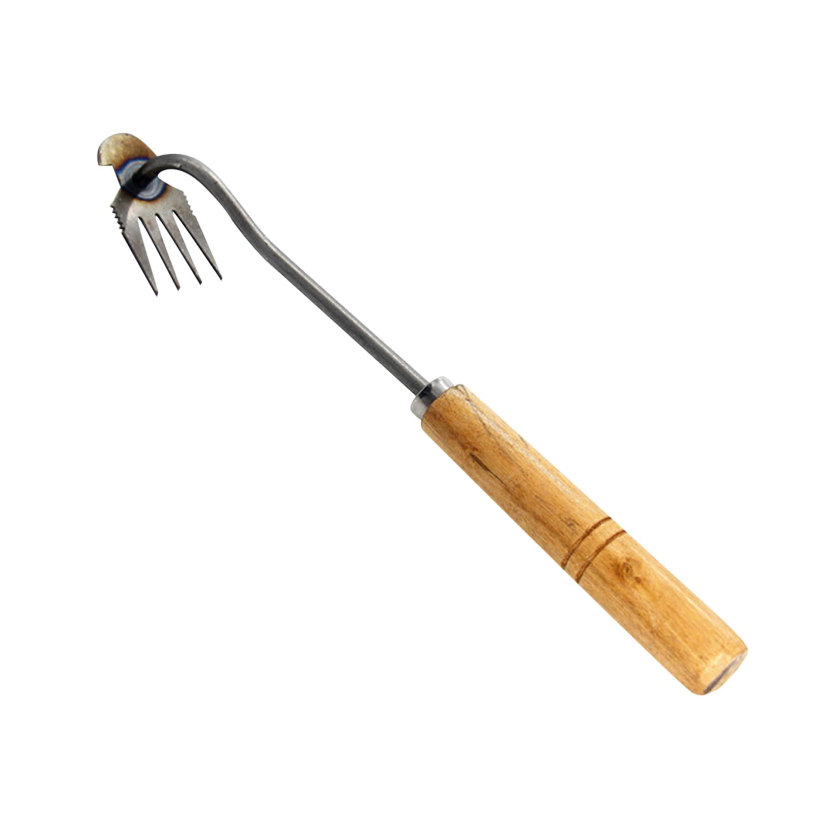 KCRQLQW Weeding Artifact Root Weeding Tool Steel Weeder 4 Teeth Purpose ...