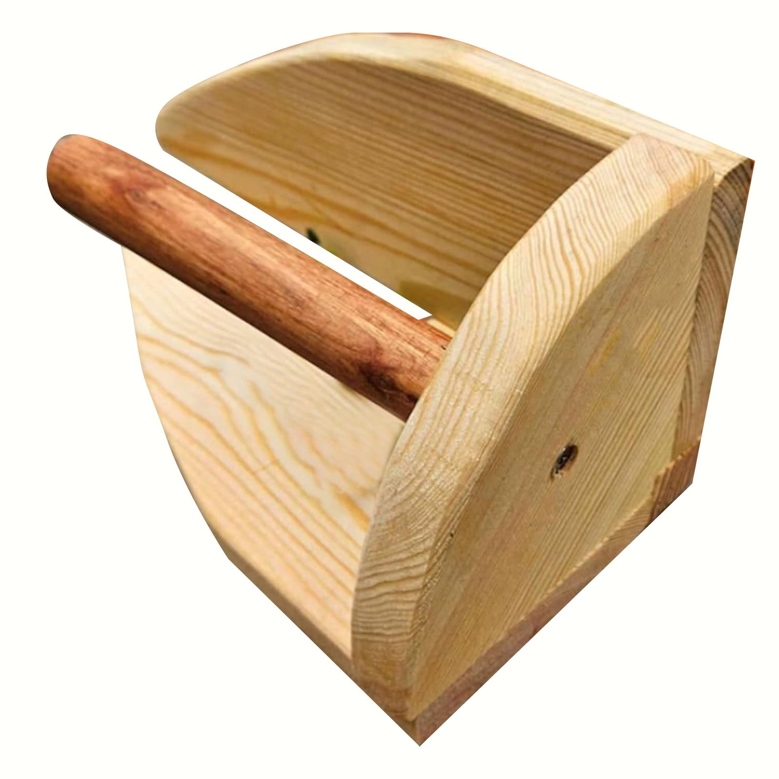 KCRQLQW Wooden Berry Picking Tool Harvesting Spoon Fruit Picking Tool ...