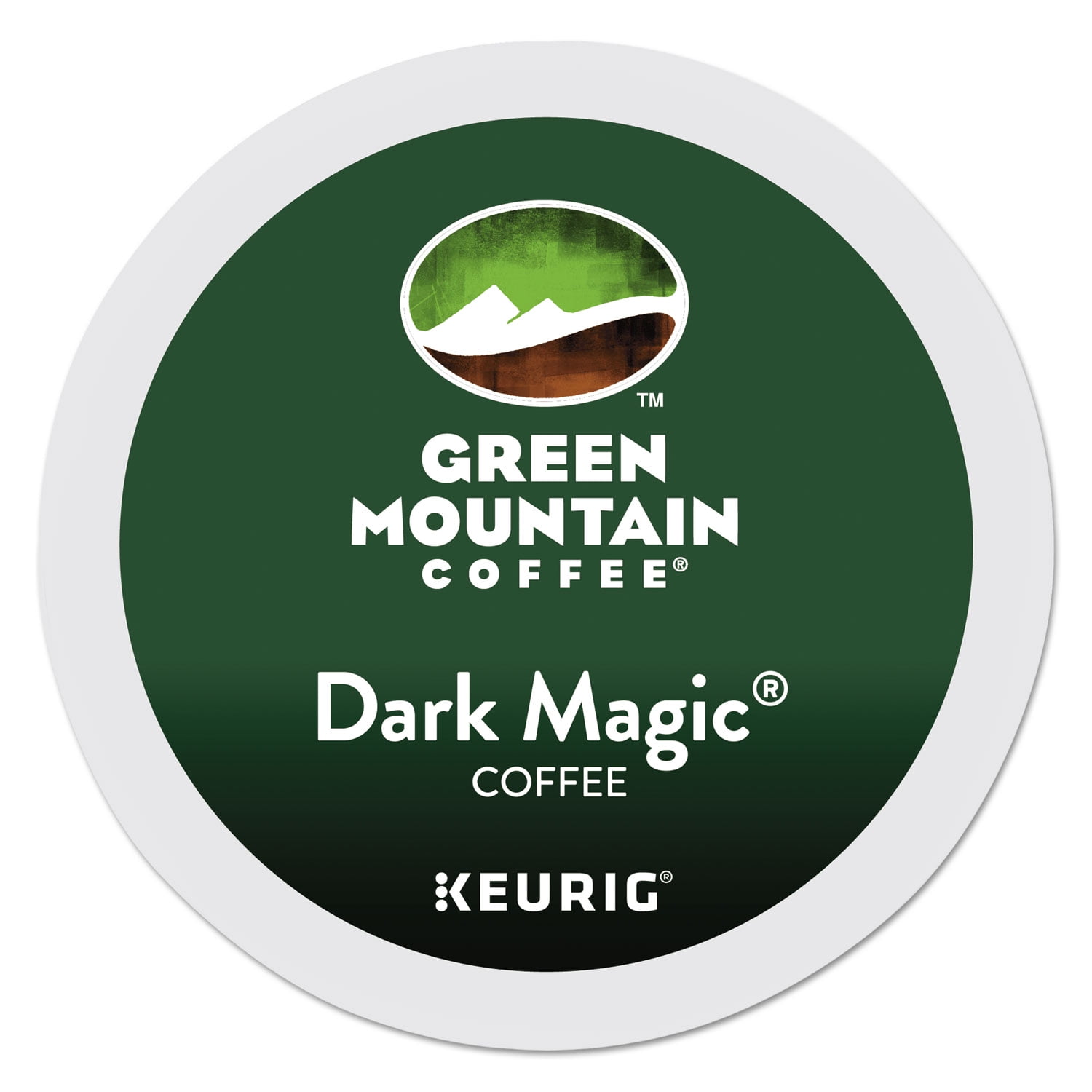 (4 pack) Green Mountain Coffee Roasters, Dark Magic Dark Roast K-Cup ...