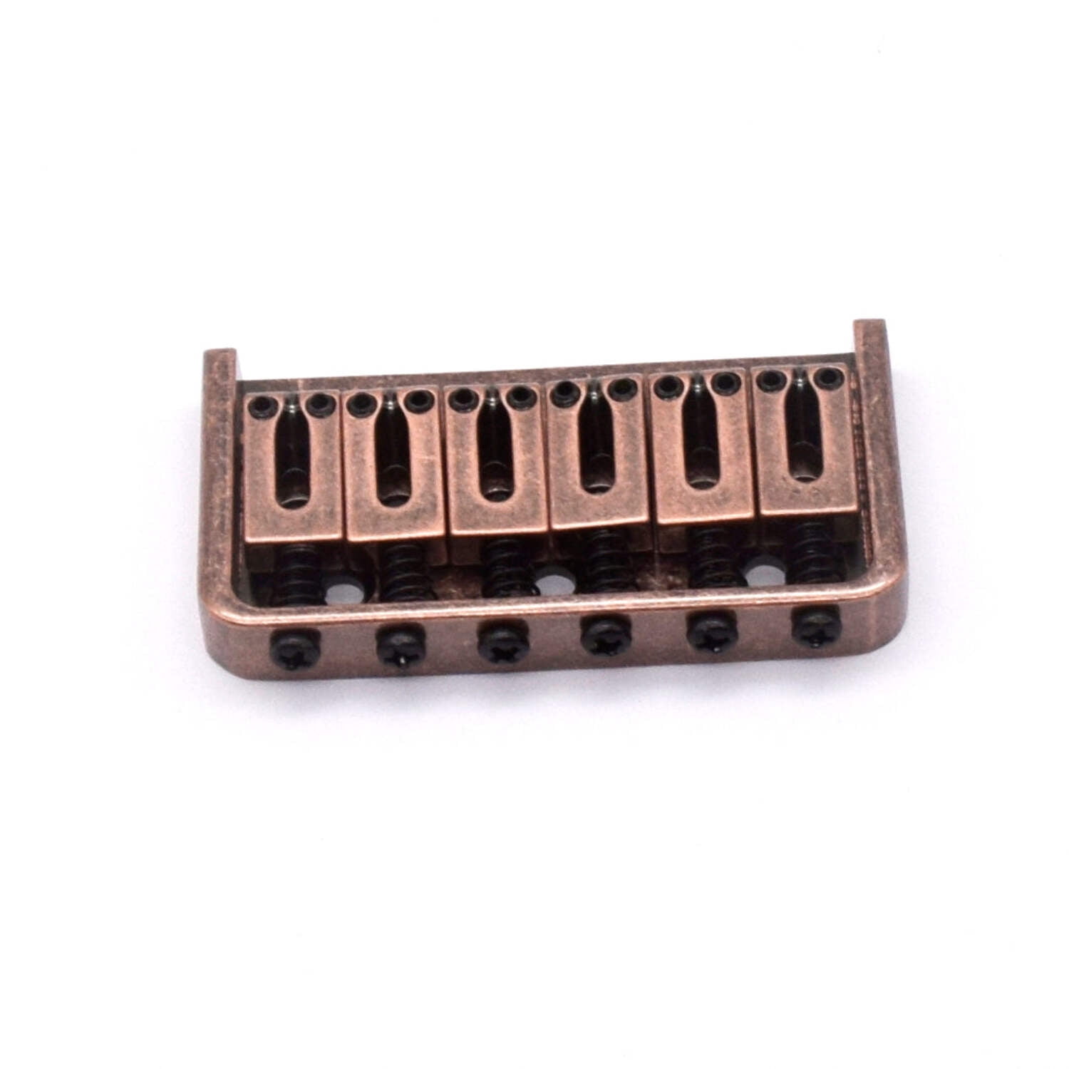 KD By AxLabs 6-String Hardtail Bridge - String-Through-Body, 3-Screw ...