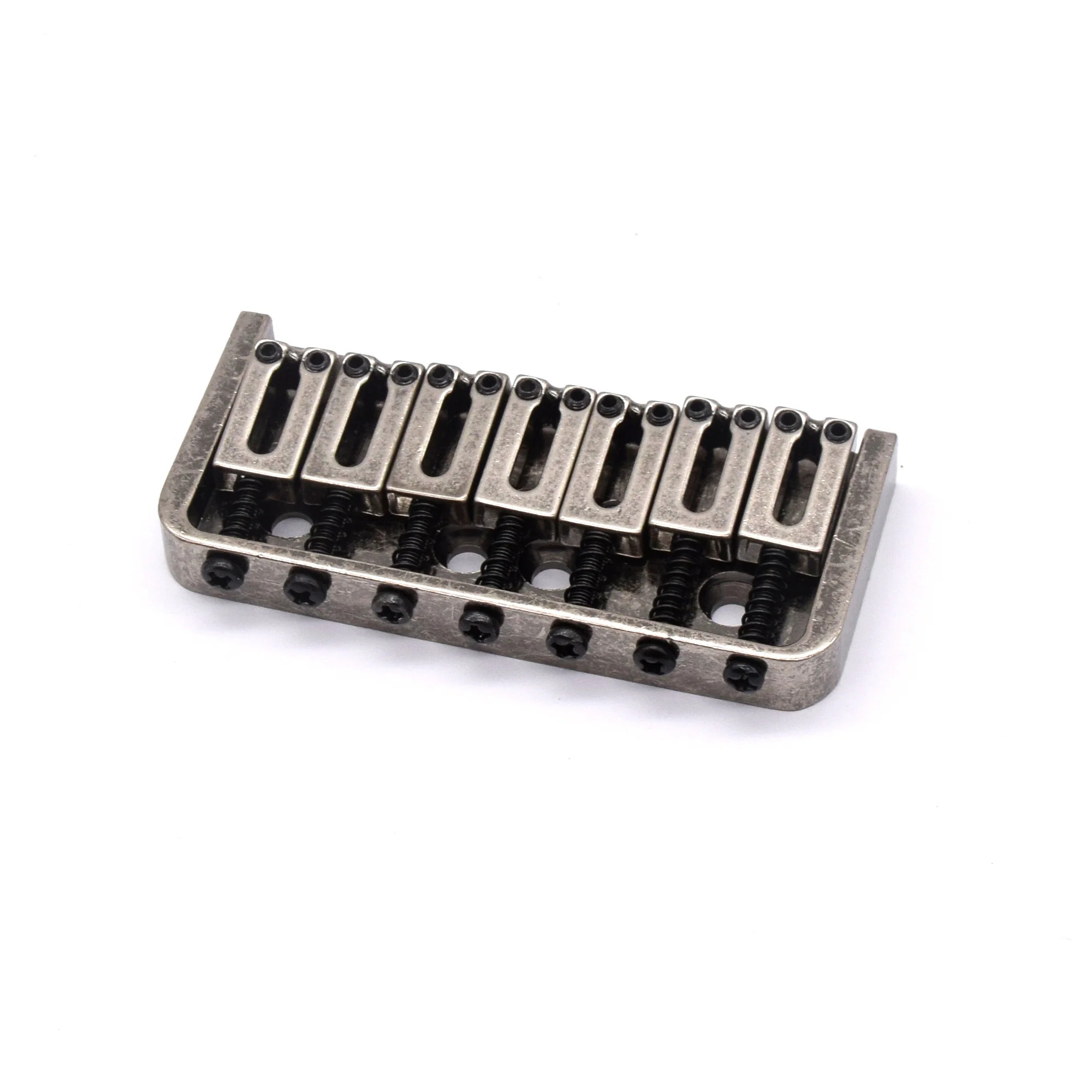KD By AxLabs 7-String Hardtail Bridge - String-Through-Body, 4-Screw ...