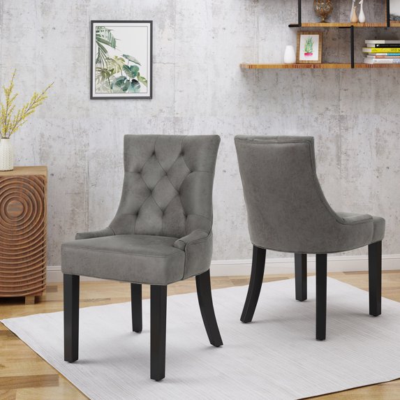 KD Dining Chairs Set+Stable Wooden Legs"-"Home Assembly/Regular Use ...