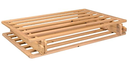 KD Frames Fold Bed - Full Bed Frame - Unfinished Wood Bed Frame - Full ...