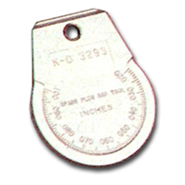 KD Hand Tools - 3293 - Silver Dollar Spark Plug Gap Gauge - Walmart ...