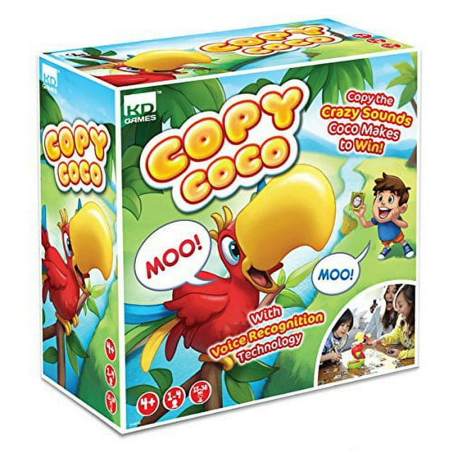 KD Kids Copy Coco Talking Parrot Game with Voice Recognition Technology ...