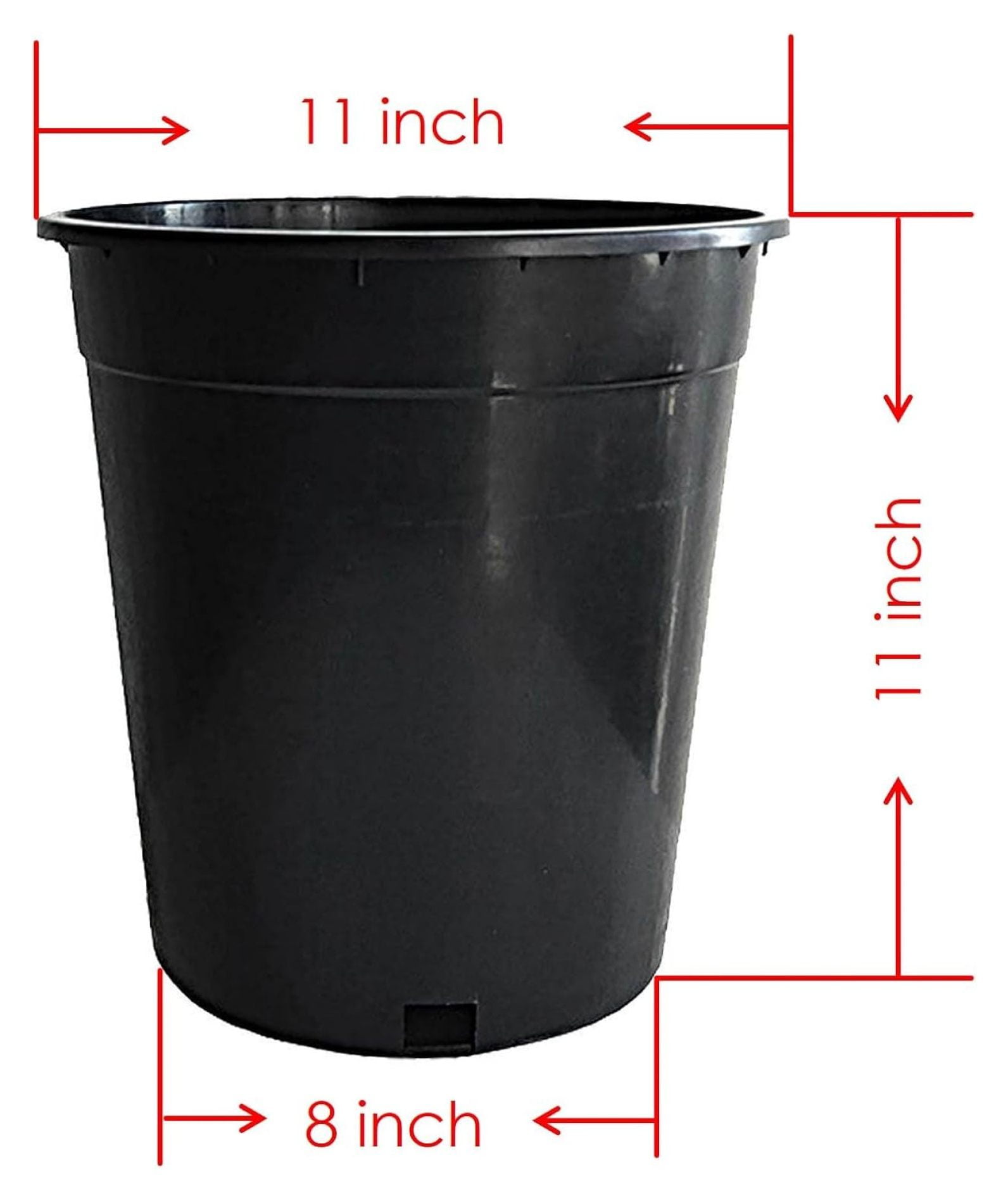 KD Nursery Pots 1 Gal 2 Gal 3 Gal and 5 Gal, Injection Molded, Fit for ...