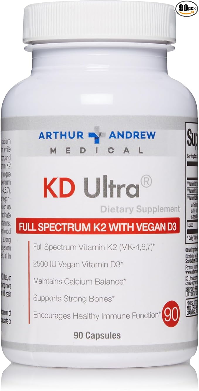 Arthur Andrew Medical, KD Ultra, Immunity, Heart and Bone Health, 90 ...