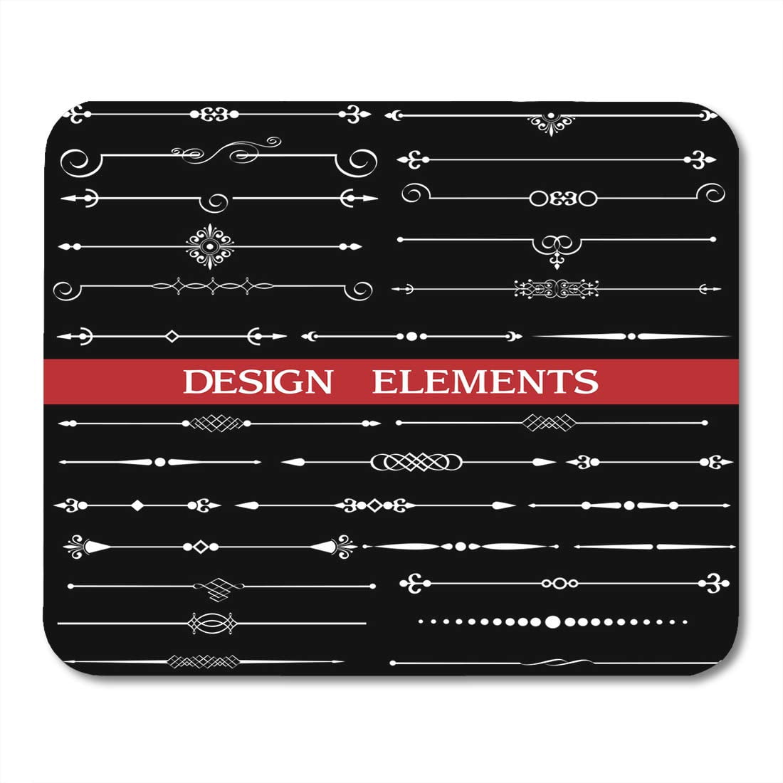 KDAGR Accents Scroll of Calligraphic Borders and Page Vintage Arrow ...