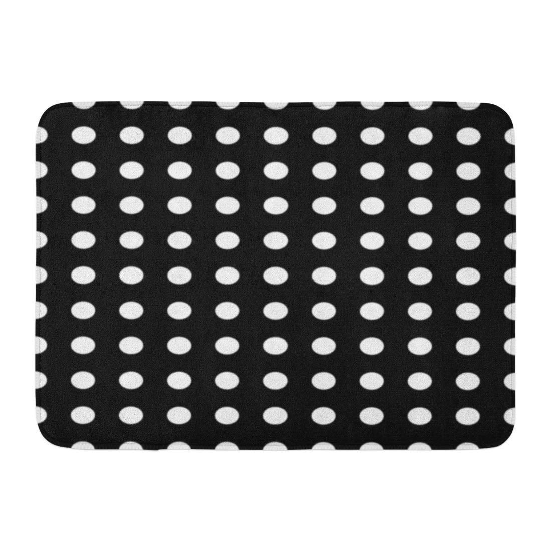 KDAGR Black Polka Dot Dotted Circles White Abstract Basic Comic Curve ...