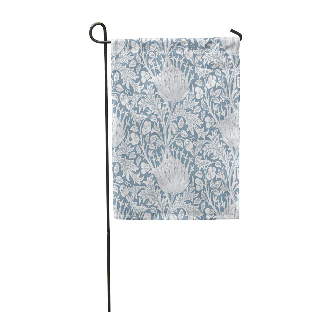 KDAGR Blue Beautiful Floral Modern for Interior Graphic Design and ...