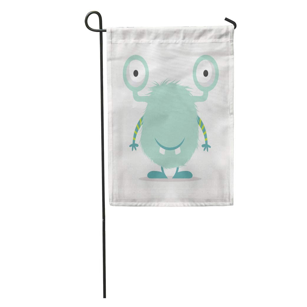 KDAGR Blue Cute Monster Creature Alien Beast Cartoon Character Child ...