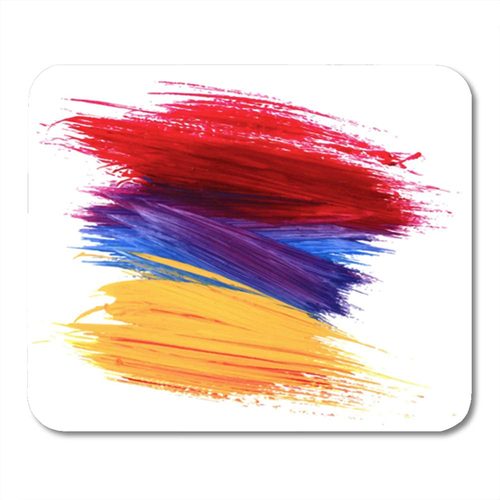 KDAGR Blue Draw Abstract Colorful Oil Painting Red Splash Aging Blot ...