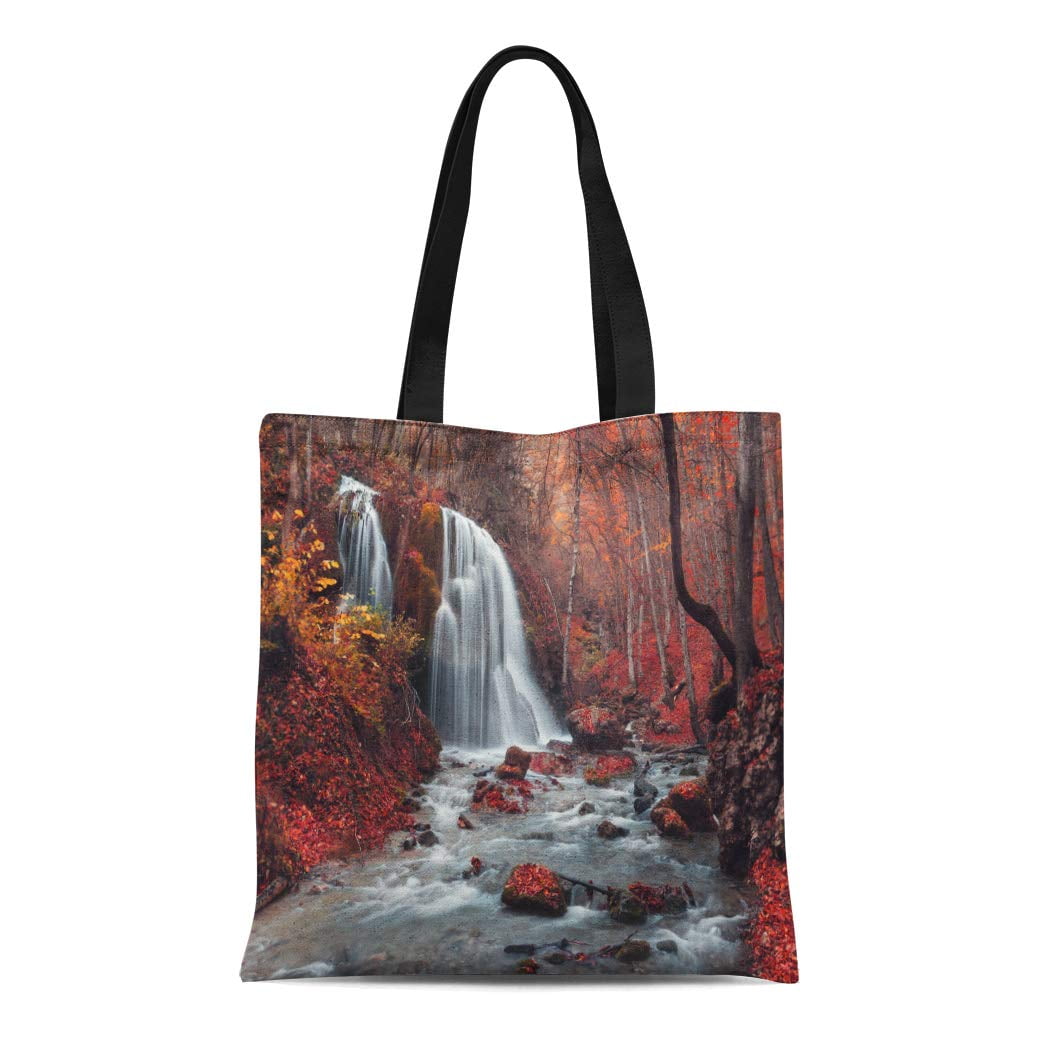 KDAGR Canvas Bag Resuable Tote Grocery Shopping Bags Beautiful ...