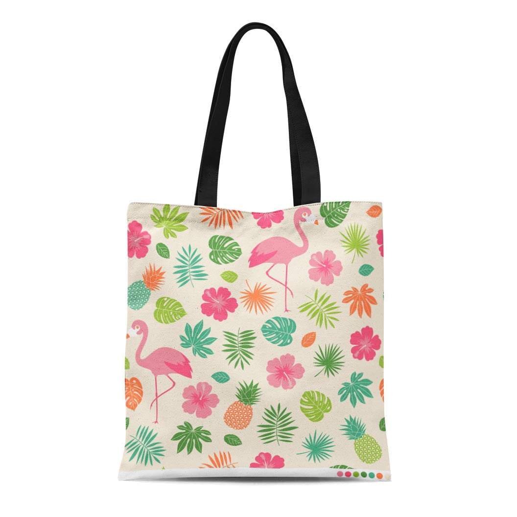 KDAGR Canvas Bag Resuable Tote Grocery Shopping Bags Colorful Cute ...