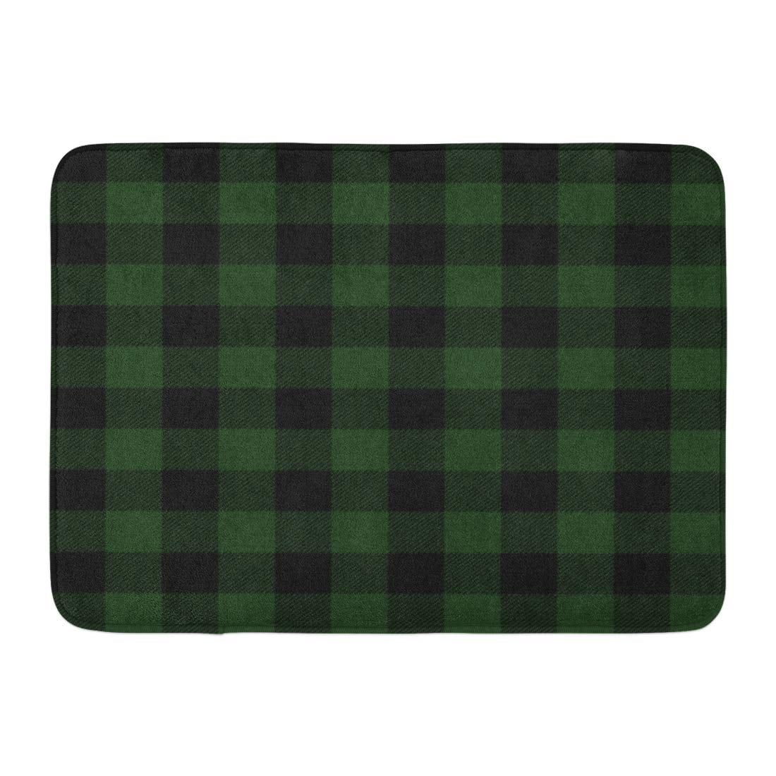 KDAGR Check Green Buffalo Plaid Christmas Black Hunter Lumberjack ...